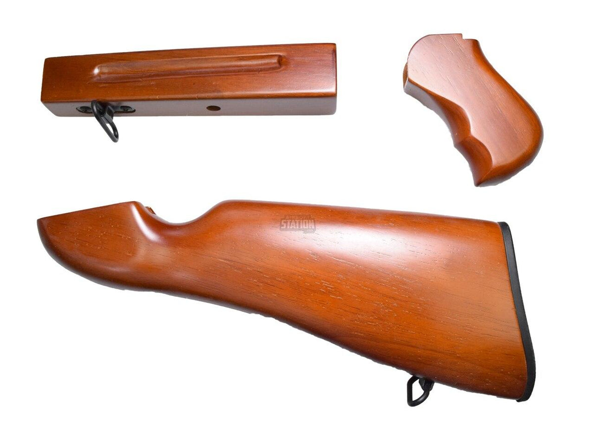 Real Wood Furniture Kit for Airsoft Thompson M1A1 AEGs