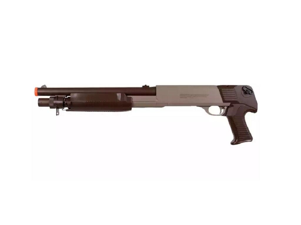 Crosman Marines Airsoft SS02 Pump-Action Tri-Shot Airsoft Shotgun