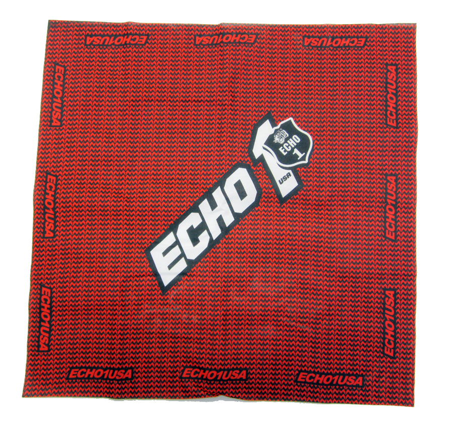 Echo 1 Official Dead Rag, Red/Black