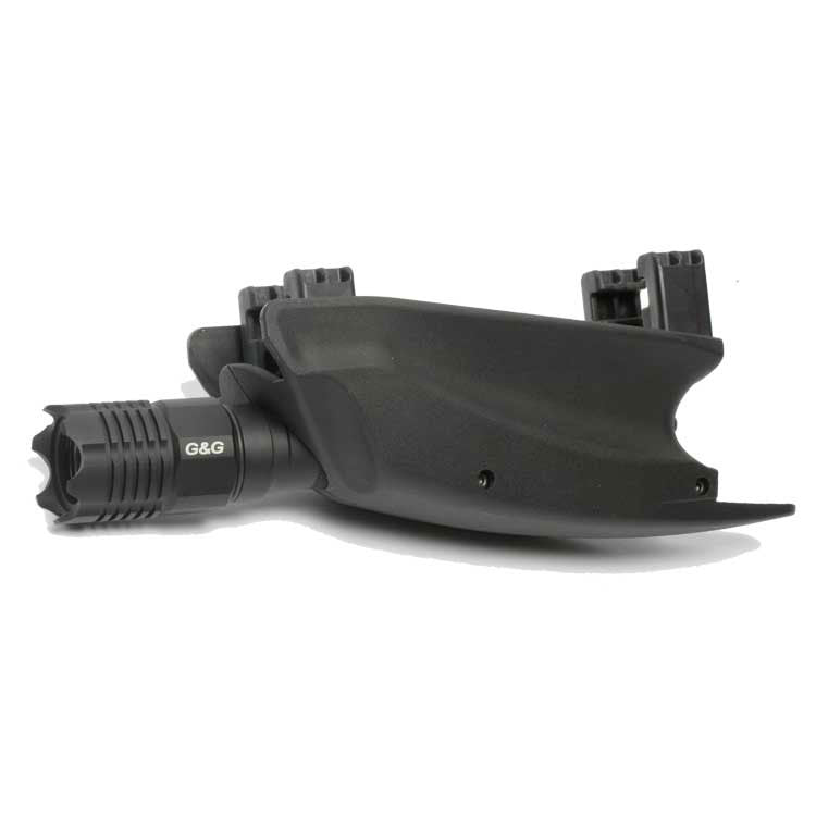 G&G Attack Flashlight Handguard for FN F2000 AEGs, Black