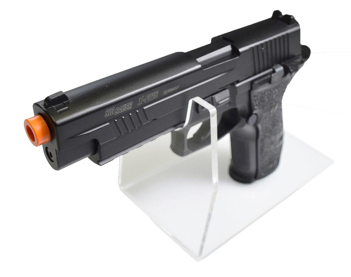 Heavy Duty Clear Acrylic Pistol Display Stand