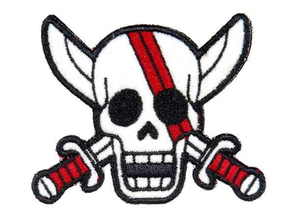 Lancer Tactical Velcro Skull Patch, Type-I