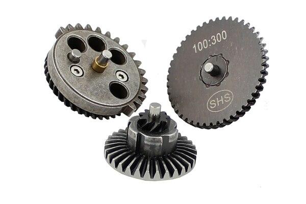 SHS 100:300 Helical Gears High Torque Airsoft AEG Gear Set