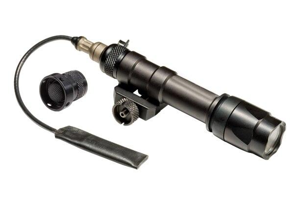 SHS Airsoft Tactical Flashlight Black LED Pressure Switch 20mm Mount