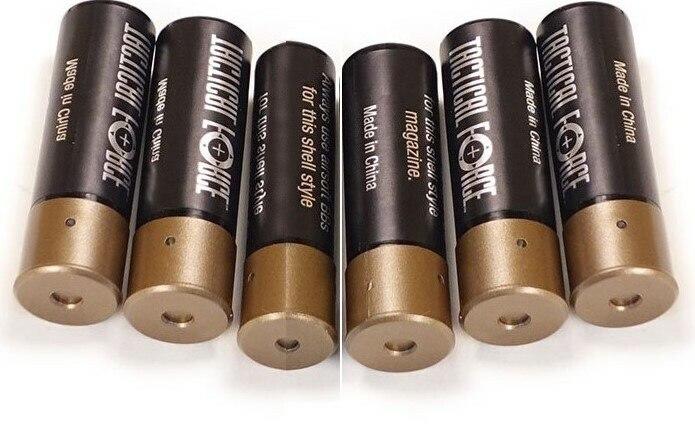 Tactical Force Tri-Shot Airsoft Shotgun Shells, 6-Pack