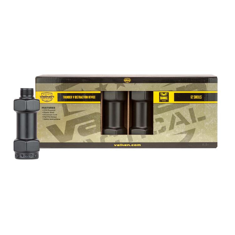 Valken Thunder V Grenade Shells, 12 Pack, Dumbell Style