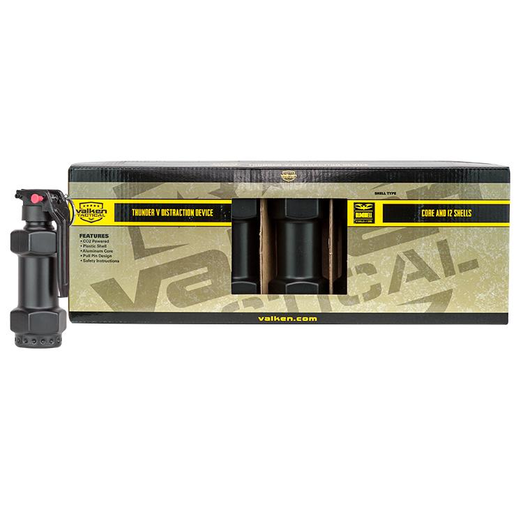 Valken Thunder V Grenade Starter Kit, 12 Pack w/ Core, Dumbell Style