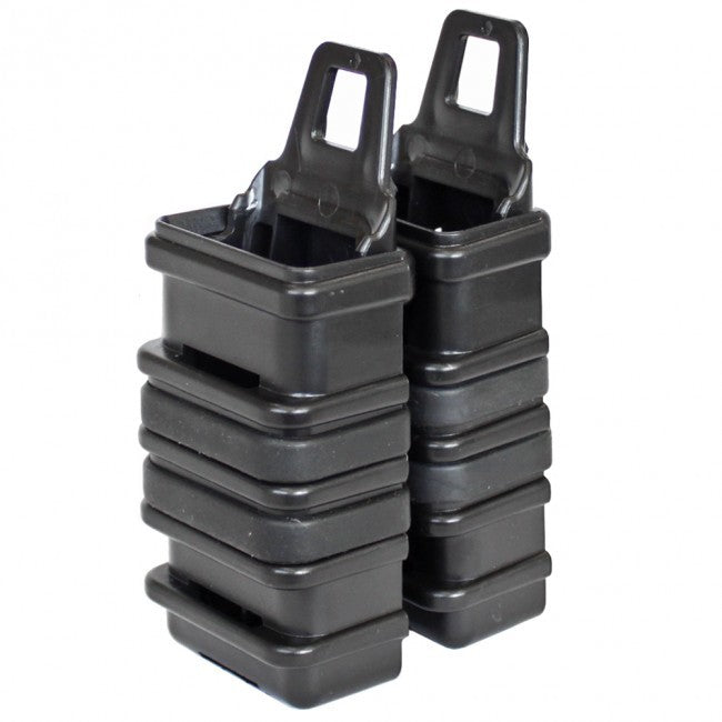 Lancer Tactical Polymer MP7 Magazine Speed-Draw Pouches, Black